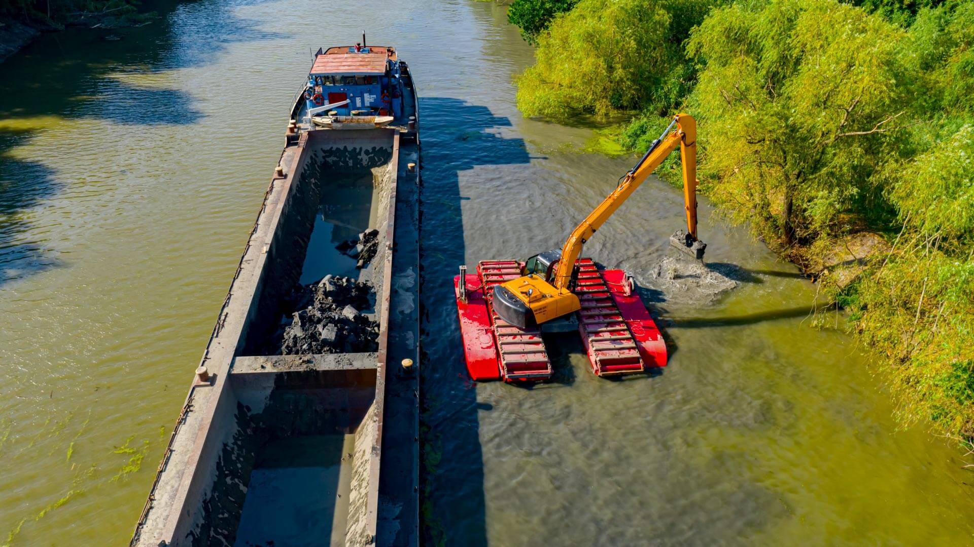 River Dredging Methods and Environmental Impact